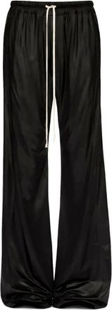 Rick Owens Femme, Pantalons, Noir, Taille: 40 FR Wide Pusher Pants