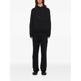 Wooyoungmi Logo-Print Cotton Sweatshirt - Black