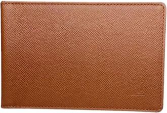 Louis Vuitton unisex, Pre-owned, Brun, Taille: ONE Size Portefeuille en cuir Vintage Pre-owned