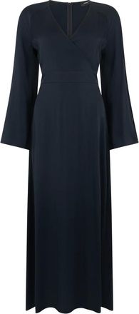 Fabiana Filippi Femme, Robes, Noir, Taille: 40 FR Maxi Robe &agrave; Manches Longues
