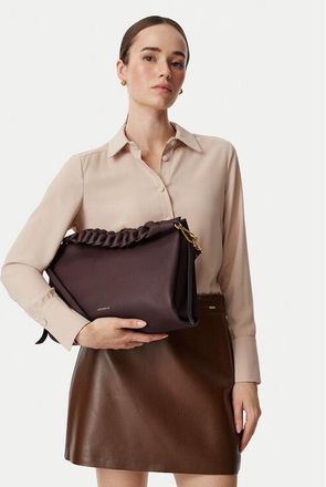 Coccinelle Handtasche M250 Boheme Grana Double E1 M50 19 02 01 Dunkelrot