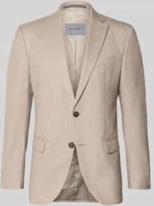 Pierre Cardin Slim Fit 2-Knopf-Sakko aus Schurwoll-Mix Modell Grant