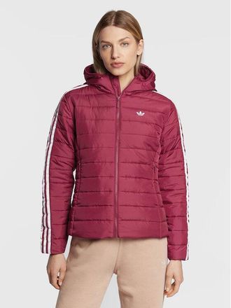 adidas Übergangsjacke HS6769 Dunkelrot Slim Fit