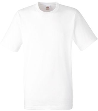 Fruit Of The Loom Fruit of the loom Herren T-Shirt Heavy Cotton T 180.01, Gr. X-Large, Weiß (White 000)