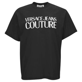 Versace Jeans Couture T-Shirts und Polos - - Tops - Herren - Schwarzk - L