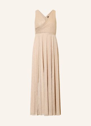 Vera Mont Abendkleid Mit Glitzergarn beige