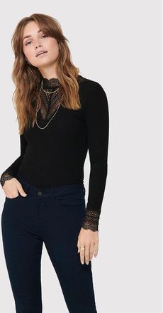 Only Bluse Tilde 15207788 Schwarz Regular Fit