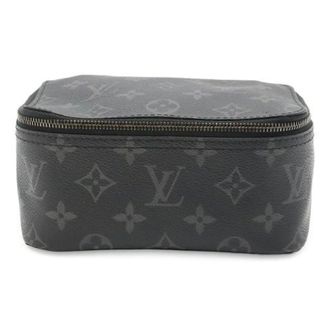 Louis Vuitton Pre-owned Monogram Eclipse Pouch - Femme - Pre-owned - Noir - Taille: ONE Size