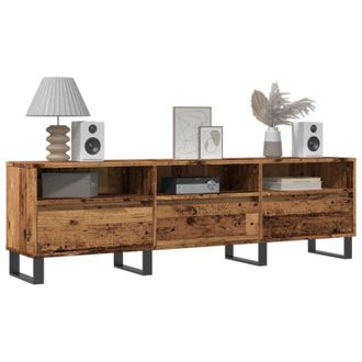 vidaXL Meuble tv vieux bois 150x30x44,5 cm bois ding&eacute;nierie Vidaxl