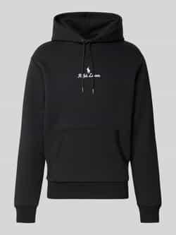 Polo Ralph Lauren Hoodie mit Label-Stitching und K&auml;nguru-Tasche