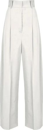 Ferragamo Damen, Hosen, Weiß, 4XLGröße