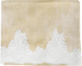 Ermanno Scervino Femme, Accessoires, Beige, Taille: ONE Size &Eacute;tole en dentelle