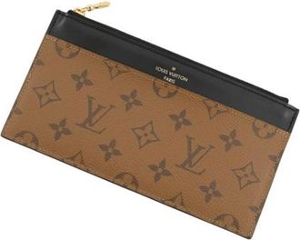 Louis Vuitton Pre-owned Monogram Reverse Coin Purse - Femme - Pre-owned - Brun - Taille: ONE Size