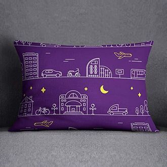 Questo Casa Dekorativ Kissenhülle, Kissenbezug, Zierkissenbezug, Wohnkultur, Für Sofa, Kaffeestube, Größe: 35x50 cm - Entworfen und hergestellt in der Türkiye