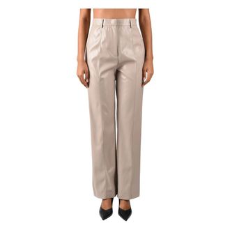Simona Corsellini Weite Hose - - Trousers - Damen - Beige - S
