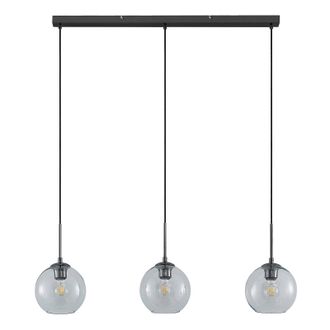 Lindby Pendelleuchte Firano (Modern) in Alu aus Metall (3 flammig, E27) - Glas H&auml;ngelampe Esstischlampe H&auml;ngeleuchte Wohnzimmerleuchte