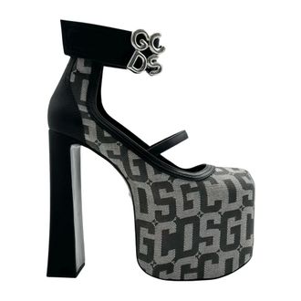 GCDS Gcds, Femme, Chaussures, Multicolore, Taille: 37 EU Monogram Divine Heels