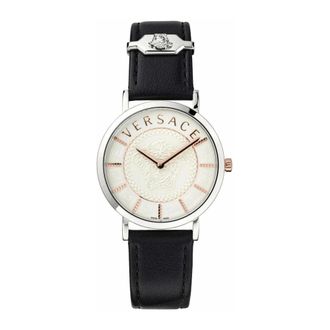 Versace Femme, Accessoires, Noir, Taille: ONE Size Montre V-Essential