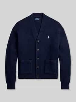Polo Ralph Lauren Regular Fit Strickjacke aus reiner Baumwolle