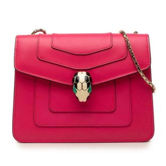 Bulgari Pre-owned Small Serpenti Forever Crossbody Bag - - Pre-owned - Damen - Rosa - ONE SIZE