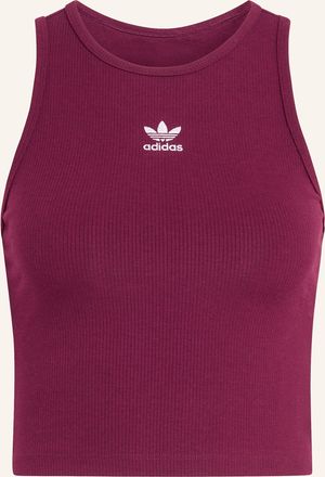 adidas Originals Adidas Originals Cropped-Top Essentials rot