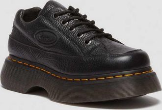 Dr. Martens Buzz 5-Ösen Milled Nappa Leder Schuhe in Schwarz, Größe: 36