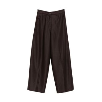 Nine In The Morning Nancy Weite Hose - - Trousers - Damen - Braun - W28
