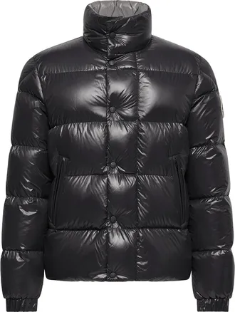 Moncler Moncler Doudoune Courte Brendola Laqu&eacute;e, Homme, Noir, Taille: 0