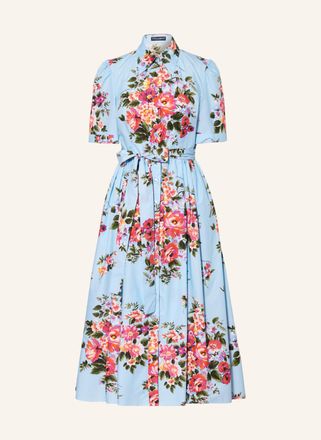 Dolce & Gabbana Hemdblusenkleid blau