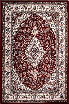 Obsession Flachwebeteppich My Isfahan, Rot, Textil, Ornament, rechteckig, 40x60 cm, für Fußbodenheizung geeignet, Teppiche & Böden, Teppiche