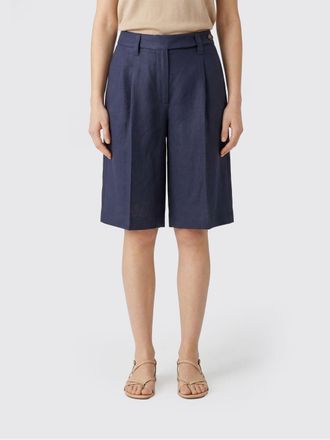 Brunello Cucinelli Short BRUNELLO CUCINELLI Femme couleur Bleu
