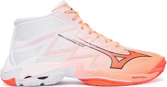 Mizuno Hallenschuhe Mizuno Wave Lightning Elite Mid V1GA2605 Korallenfarben