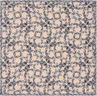 Loewe Foulard imprim&eacute; en soie