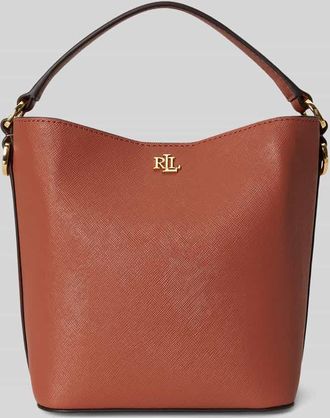 Lauren Ralph Lauren Henkeltasche aus echtem Leder mit abnehmbaren Schulterriemen