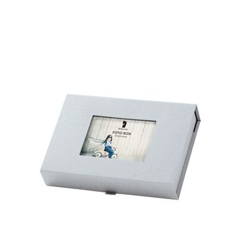 R&ouml;ssler Selection Fotobox Aufbewahrungsbox | Foto Aufbewahrung f&uuml;r 13x18cm Fotos | Foto Organizer Box | Storage Boxes | Foto Aufbewahrungsbox mit Deckel | Ma&szlig;e: 203x45x