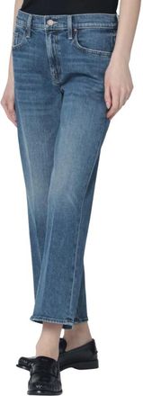 Mother Femme, Jeans, Bleu, Taille: W30 Mid Rise Rambler Zip Ankle Jeans