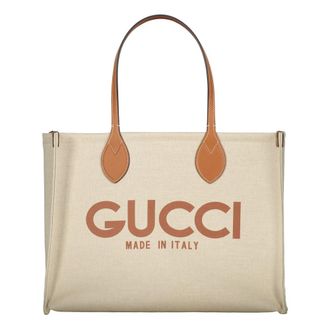 Gucci Gro&szlig;e Tote Bag - - Bags - Damen - Beige - ONE SIZE