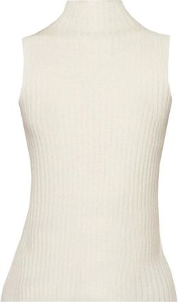 arch4 Femme, Pulls, Beige, Taille: 40 FR Mika Ribbed Turtleneck Tank