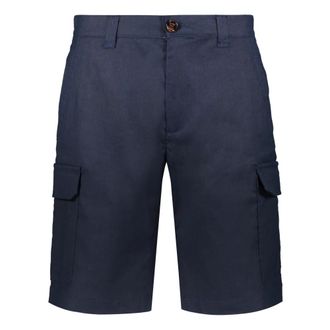 Moorer Bermuda Cargo - - Shorts - Herren - Blau - M