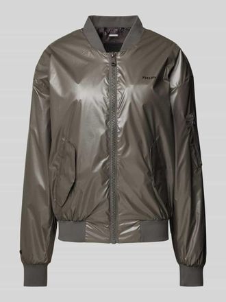 Khujo Bomberjacke mit Label-Print Modell ANEO