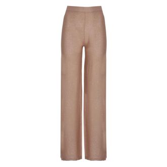 KANGRA Femme, Pantalons, Beige, Taille: 38 FR Viscose Pants