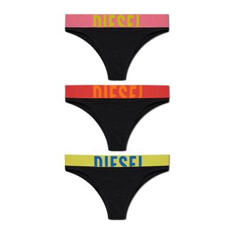 Diesel Femme, Sous-v&ecirc;tements, Noir, Taille: 36 FR Fannie-D-Pop-3Pac Culottes Trois-Pack