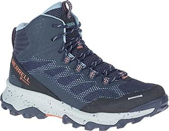 Merrell Speed Strike Mid, Chaussures de Montagne. Femme, Bleu Marine, 40.5 EU