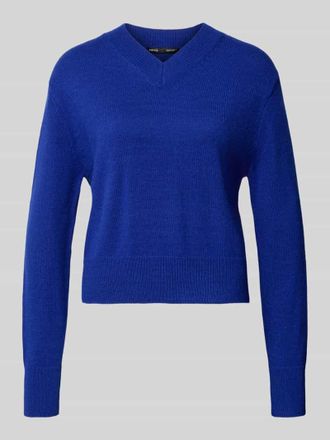 Mango Strickpullover mit V-Ausschnitt Modell LIMONI