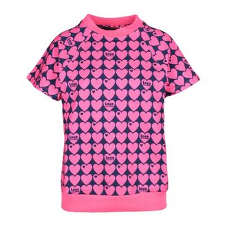 Love Moschino Femme, Tops, Multicolore, Taille: 40 FR T-shirt élégant en coton et élasthanne