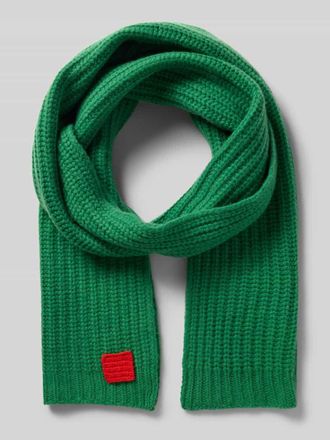 Max & Co. Schal mit Label-Patch Modell MCABACCANO