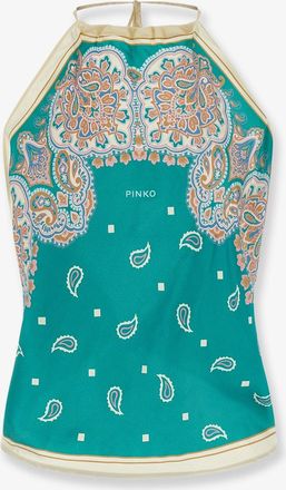 Pinko Viscose and silk blend Synchro top - PINKO - gender_Woman