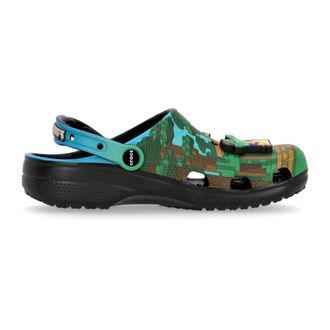 Crocs Minecraft Classic Clog - - Shoes - Herren - Gr&uuml;n - 41 EU