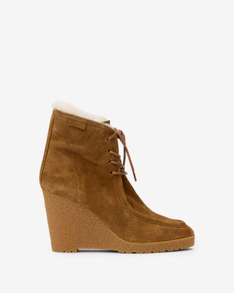 Isabel Marant Bottines Cylia - Femme - Cognac - Taille36 - Isabel Marant