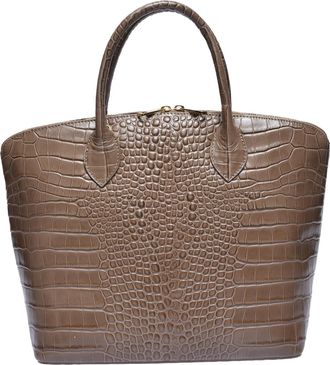 Isabella Rhea Beige Rindsledertasche